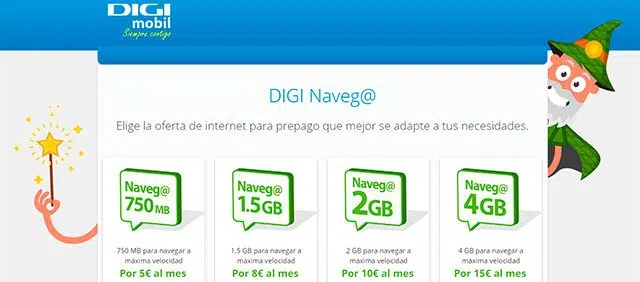 DIGI mobil mejora y amplía sus tarifas prepago - Movilonia.com