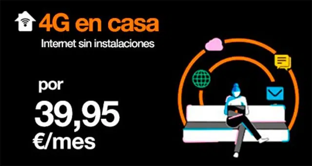 Orange sube la apuesta de su tarifa 4G en casa con datos ilimitados ...