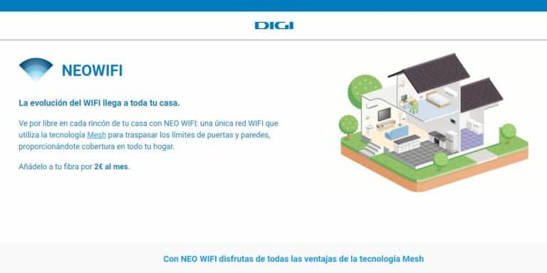 Digi incorpora Neo WiFi a través de dos routers con tecnología Mesh ...