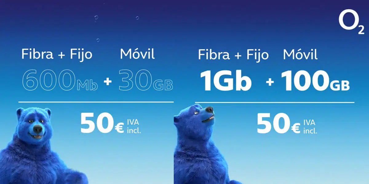 O2 por fin puede comercializar una tarifa de fibra y móvil que es igual ...