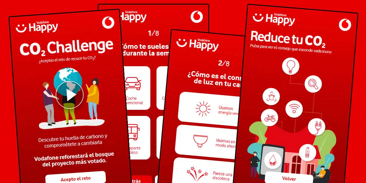 El CO2 Challenge de Vodafone conciencia sobre la huella de carbono y ...