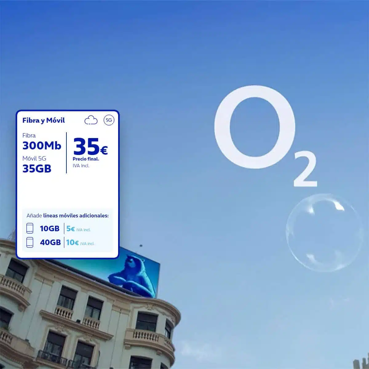 La tarifa de ida y vuelta de O2 con fibra y móvil por 35€/mes ...