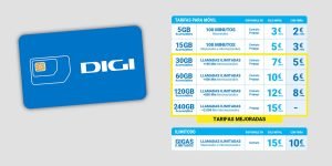 Digi simplifica sus tarifas móviles y mejora diez de ellas - Movilonia.com