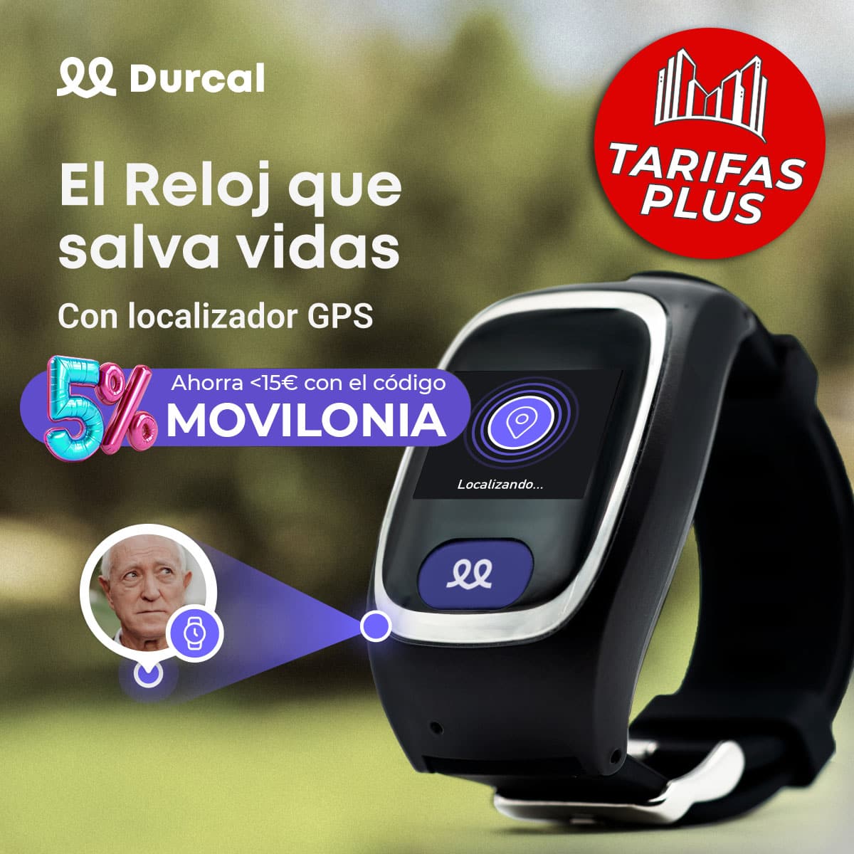 Reloj Durcal con teleasistencia de Movistar Prosegur - Movilonia.com